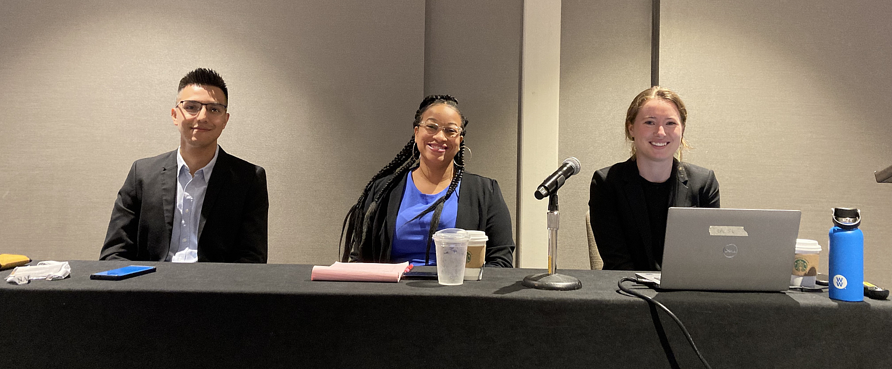 CJA's Bosco Villavicencio, Natalya Robinson, and Dalia Sharps ...
